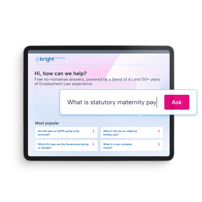 Employment Law Advice | BrightAdvice | BrightHR