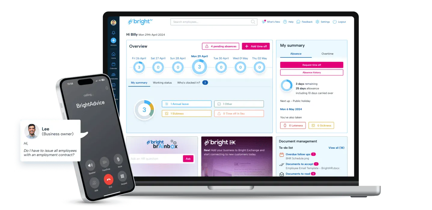 Award-Winning Digital HR Solutions for SMEs | BrightHR