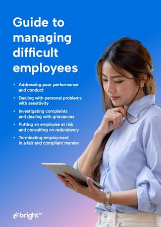 Guide to dealing with difficult employees | BrightHR