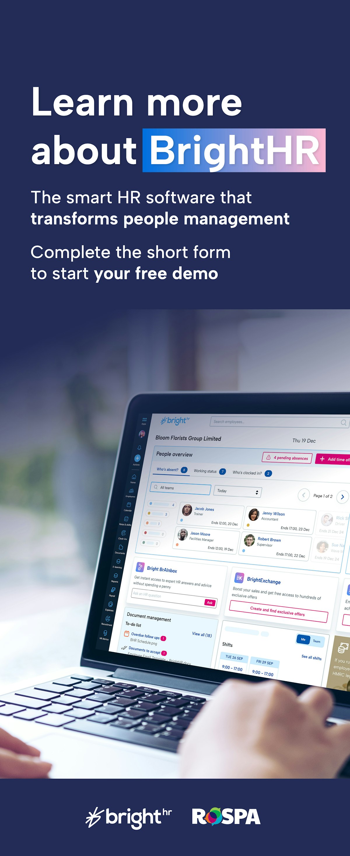Bright HR | Webinar - Want to know more