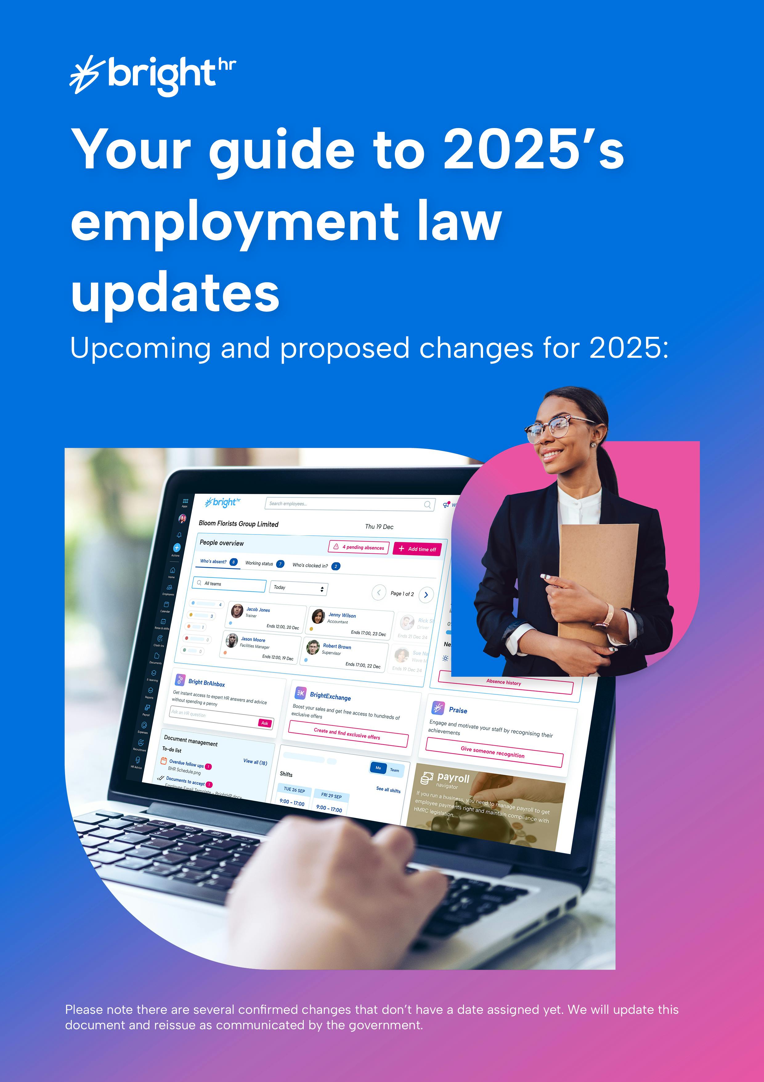 Employers Guide to 2025 Employment Law Updates UK | BrightHR