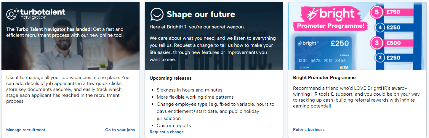 Welcome to BrightHR - Manager
