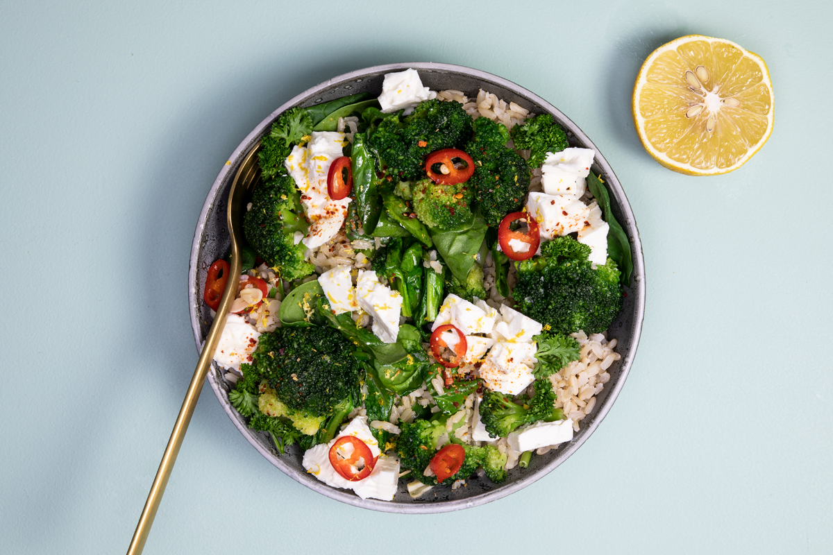 Feta cheese and rice salad - Lifesum