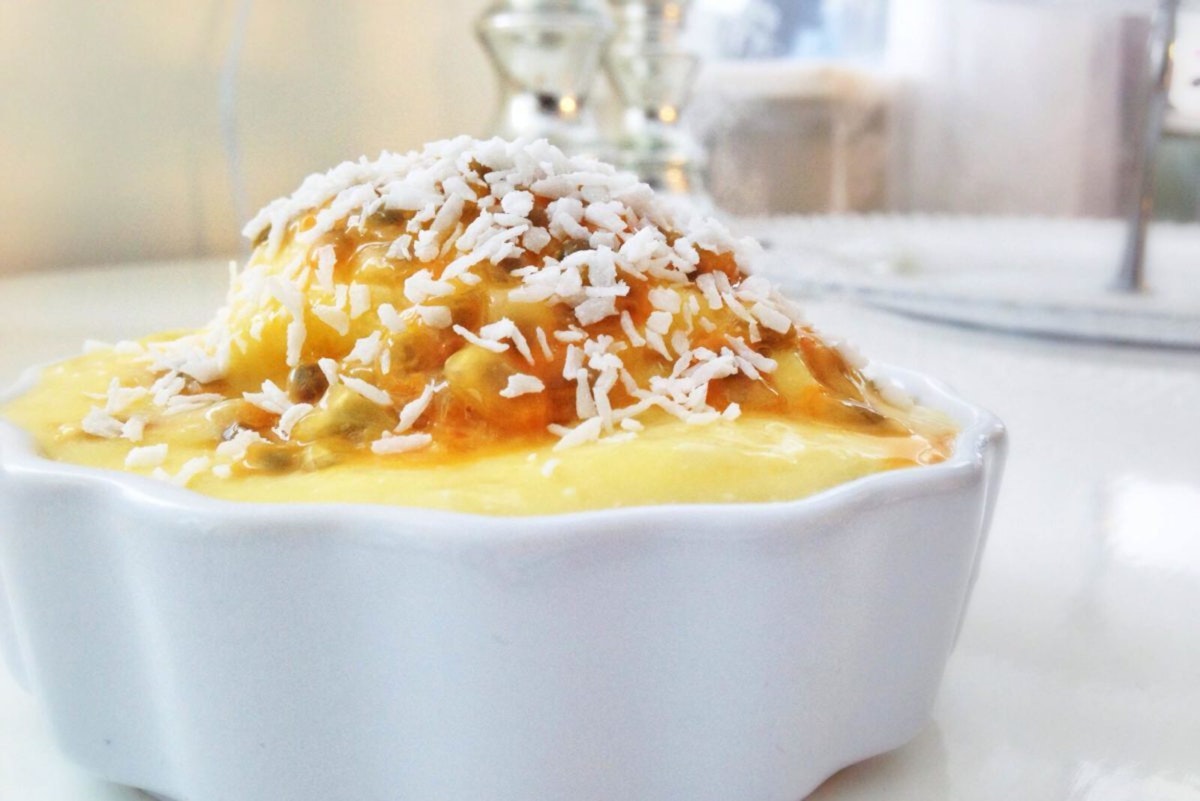 Raw mango and coconut sorbet - Lifesum