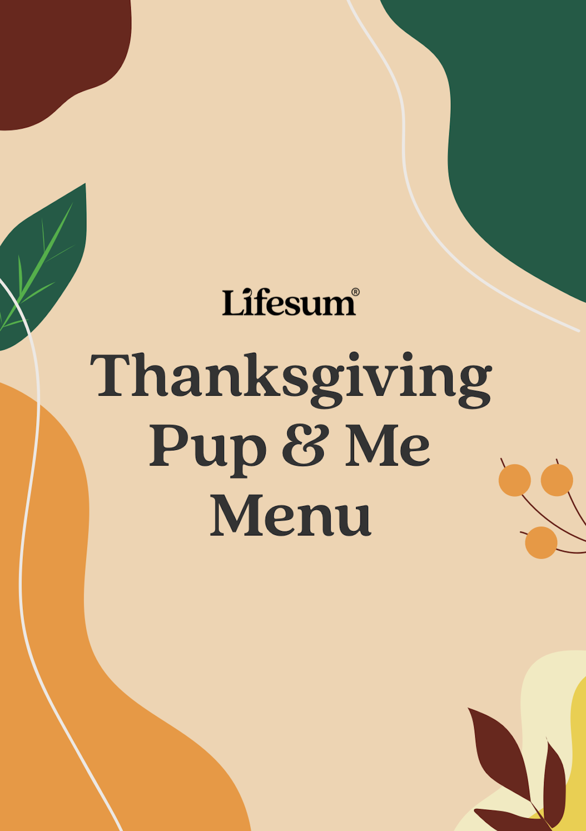 Dog-Friendly Thanksgiving Menu - Lifesum