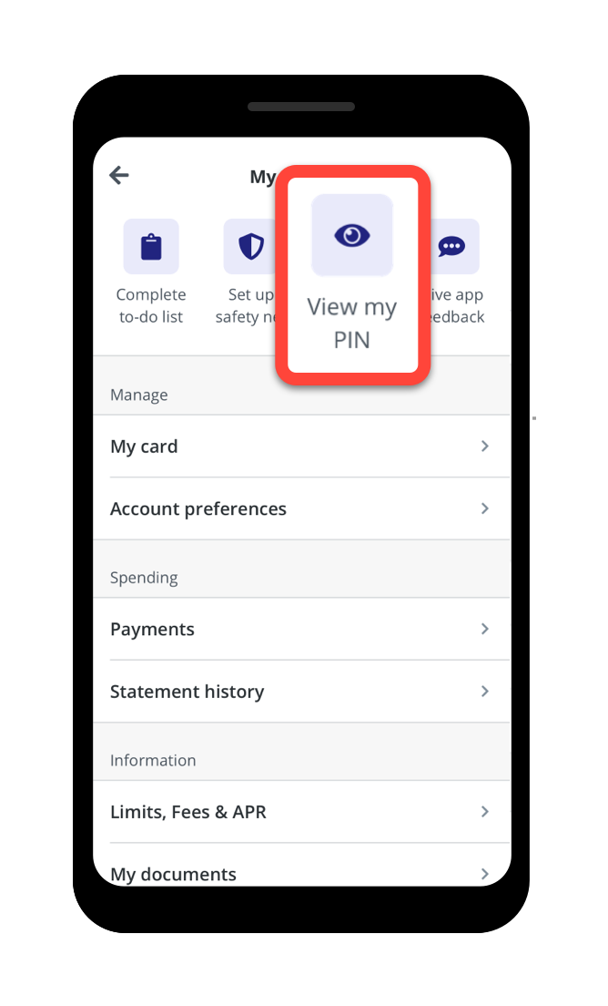 How do I view/change my PIN? - Zopa