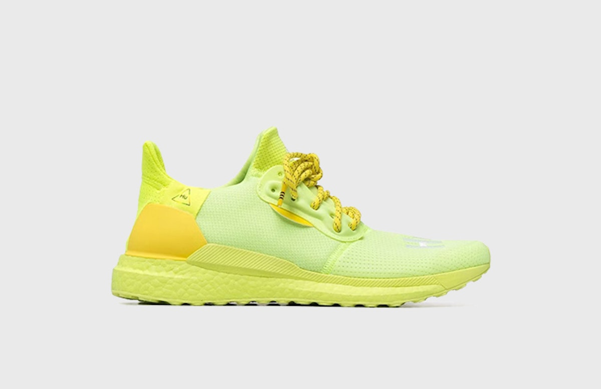 BBC x Pharrell Williams x adidas Solar Hu "Now is Her Time" (Yellow ...