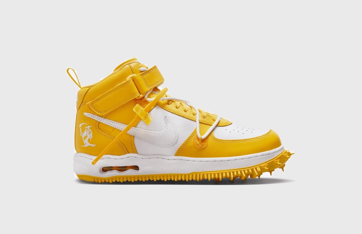 Off-White x Nike Air Force 1 Mid "Varsity Maize" kaufen – DR0500-101 ...