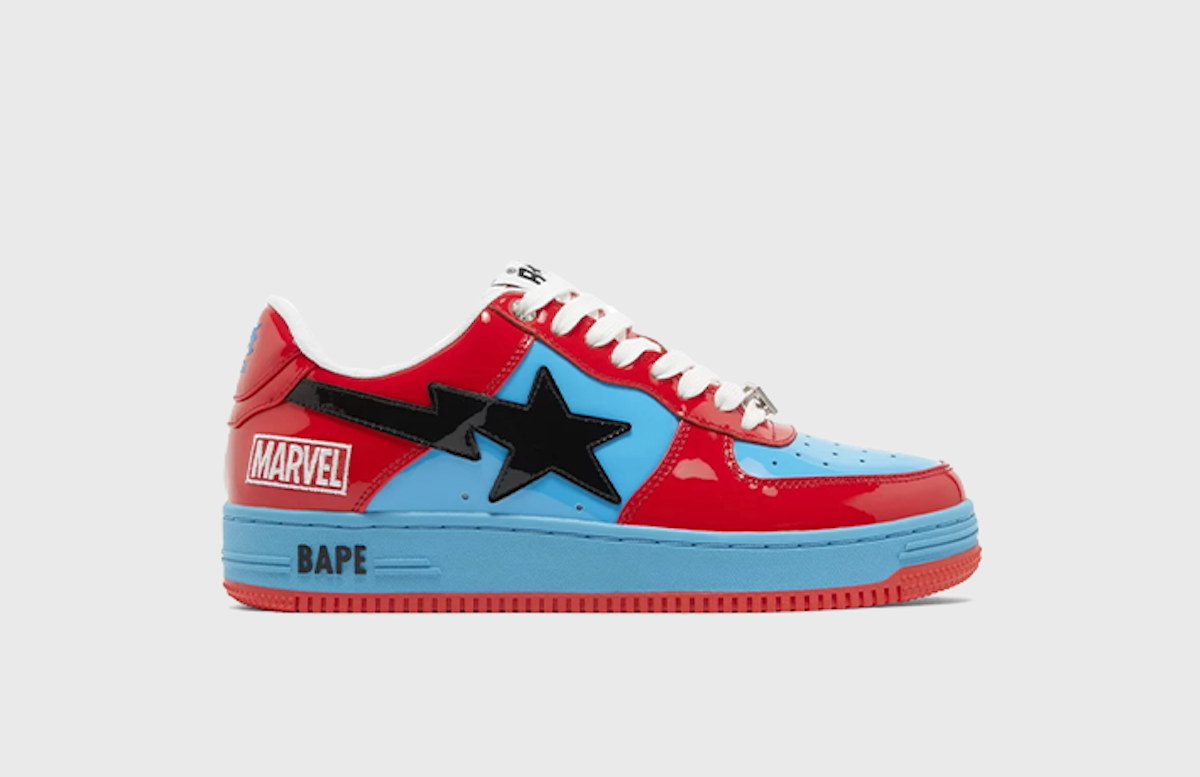 Marvel x BAPE Bapesta Low "Spider-Man" kaufen – HEAT MVMNT