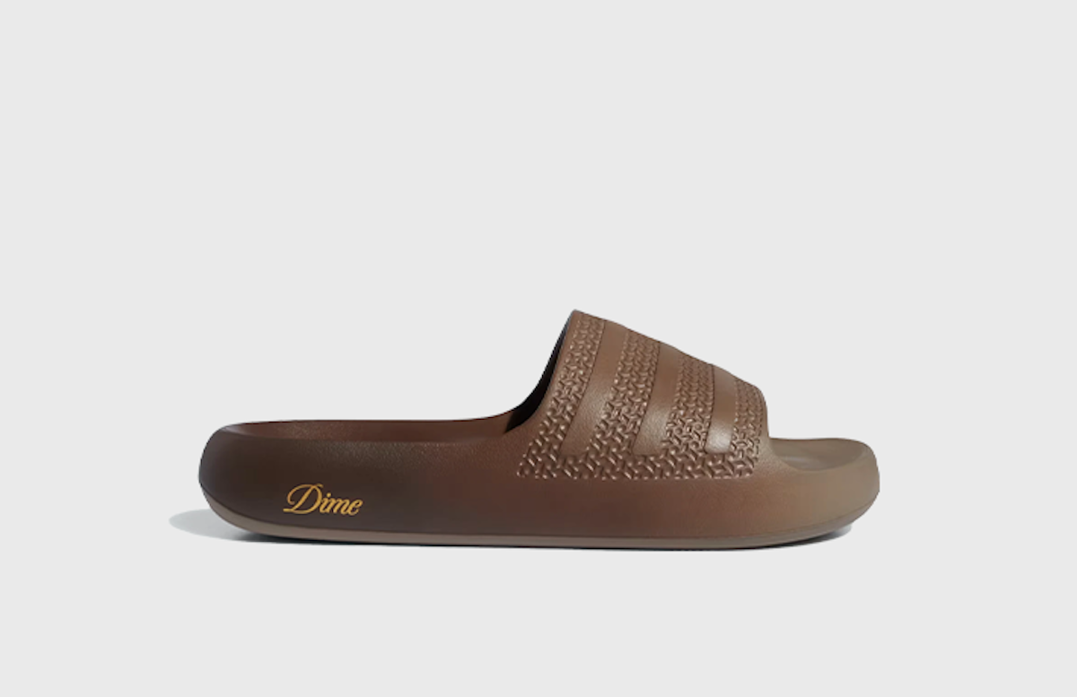Dime x adidas Ayoon Adilette "Simple Brown" kaufen – IG2043 – HEAT MVMNT