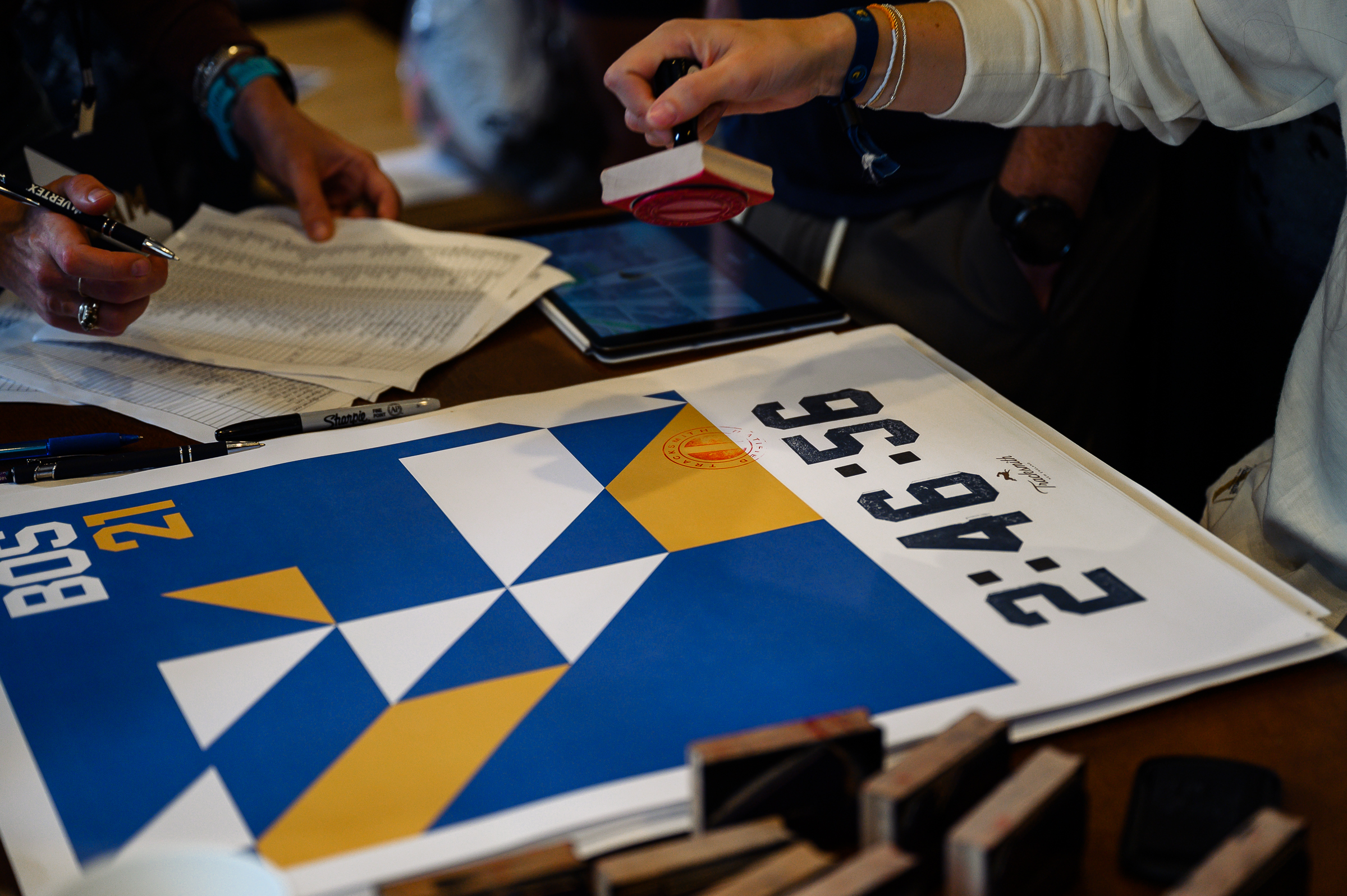 Boston 2023 - Poster Stamping | Tracksmith