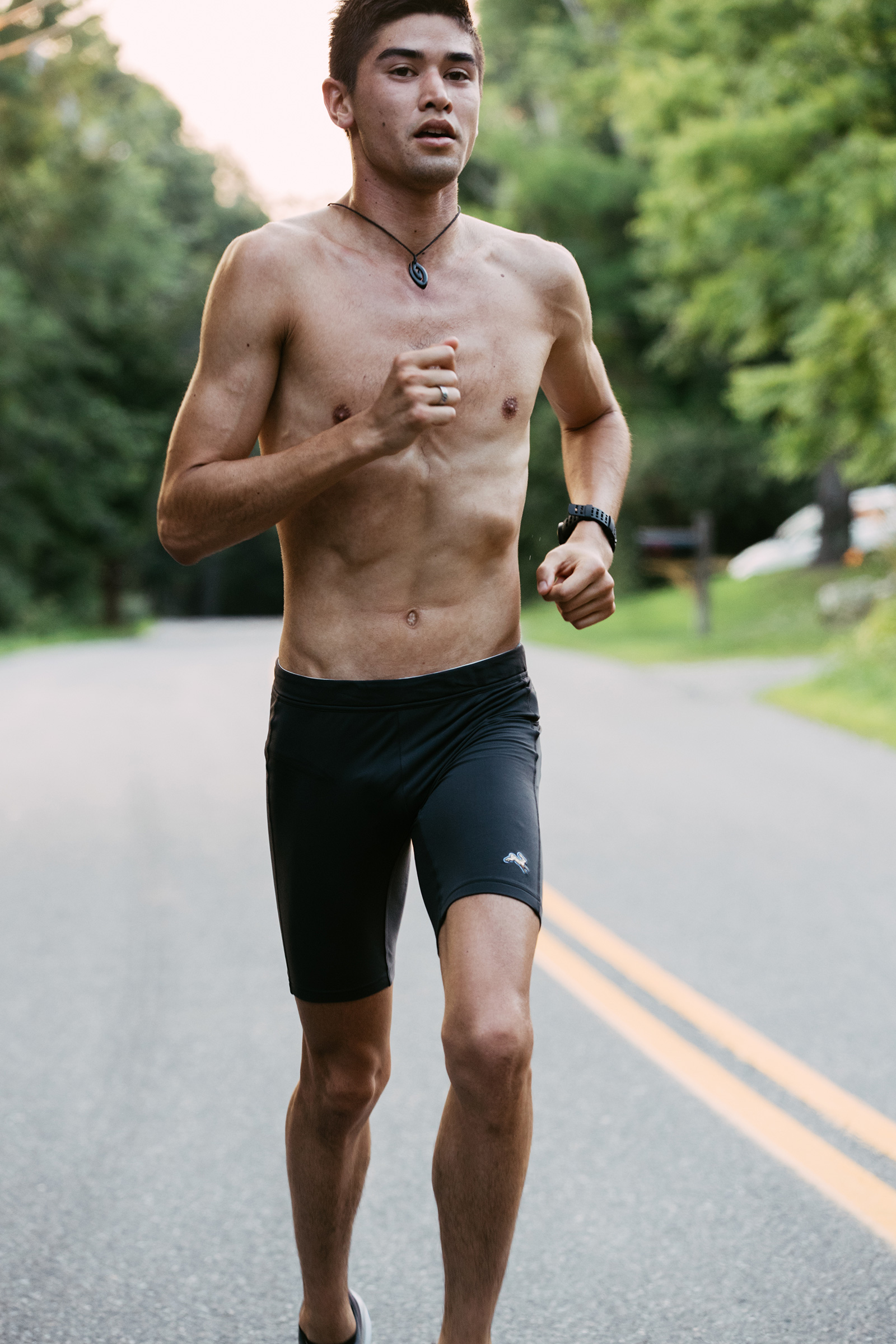 Men's Turnover Half Tights | Tracksmith