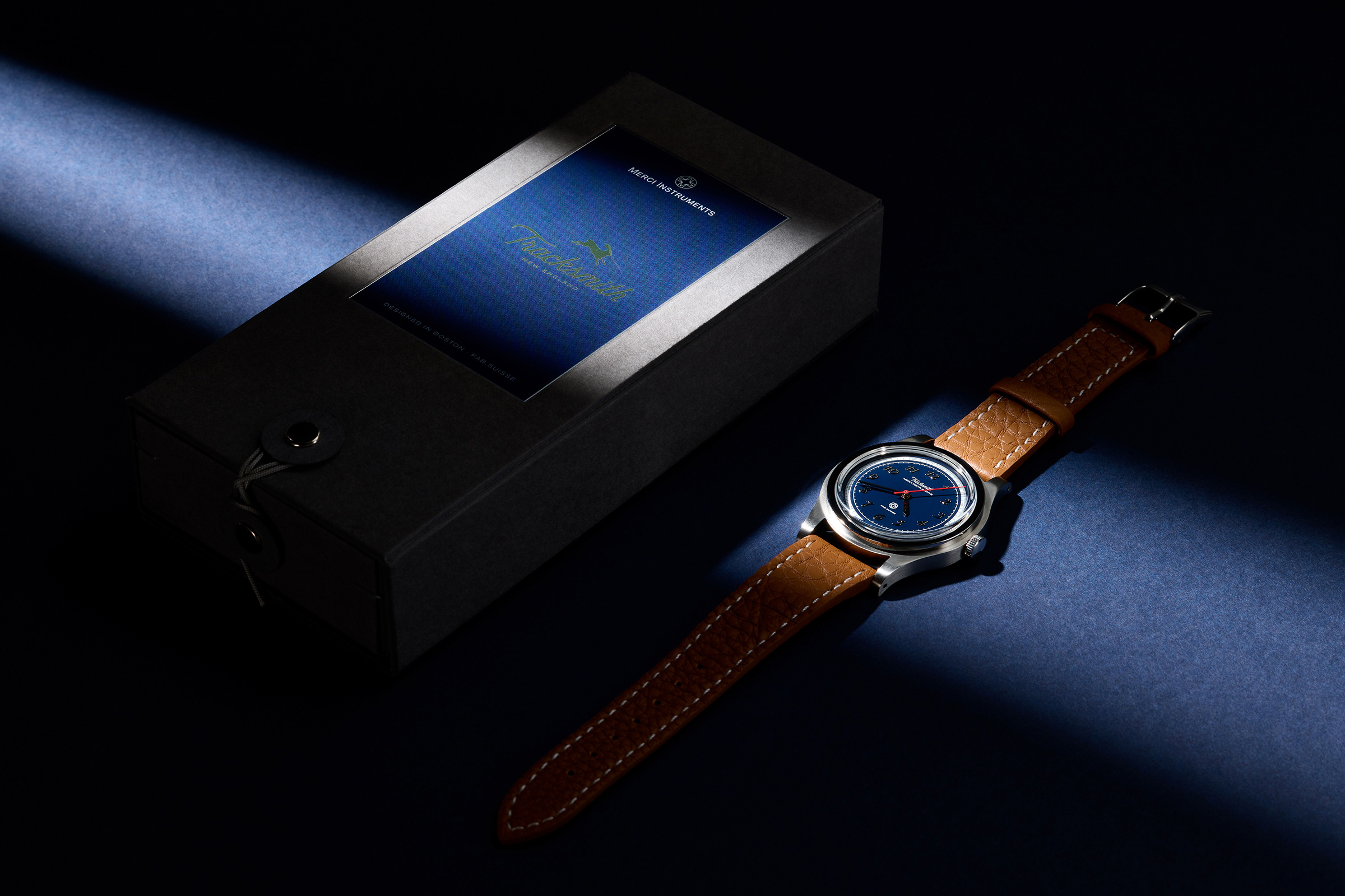 Tracksmith x Merci x Wind Vintage Timepiece | Tracksmith