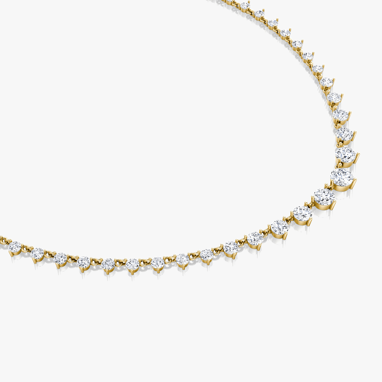 Infinity Linked Tennis Necklace | VRAI
