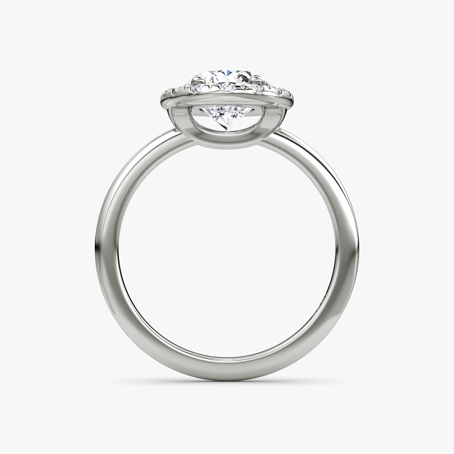 The Signature Halo Engagement Ring | VRAI