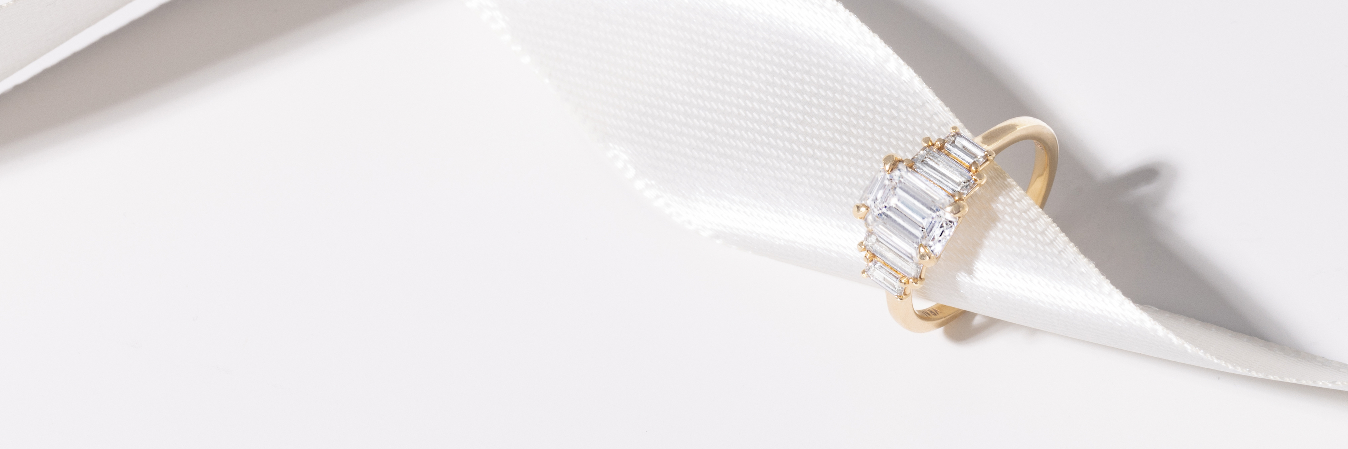 Emerald Cut Engagement Rings Collection | VRAI Created Diamonds