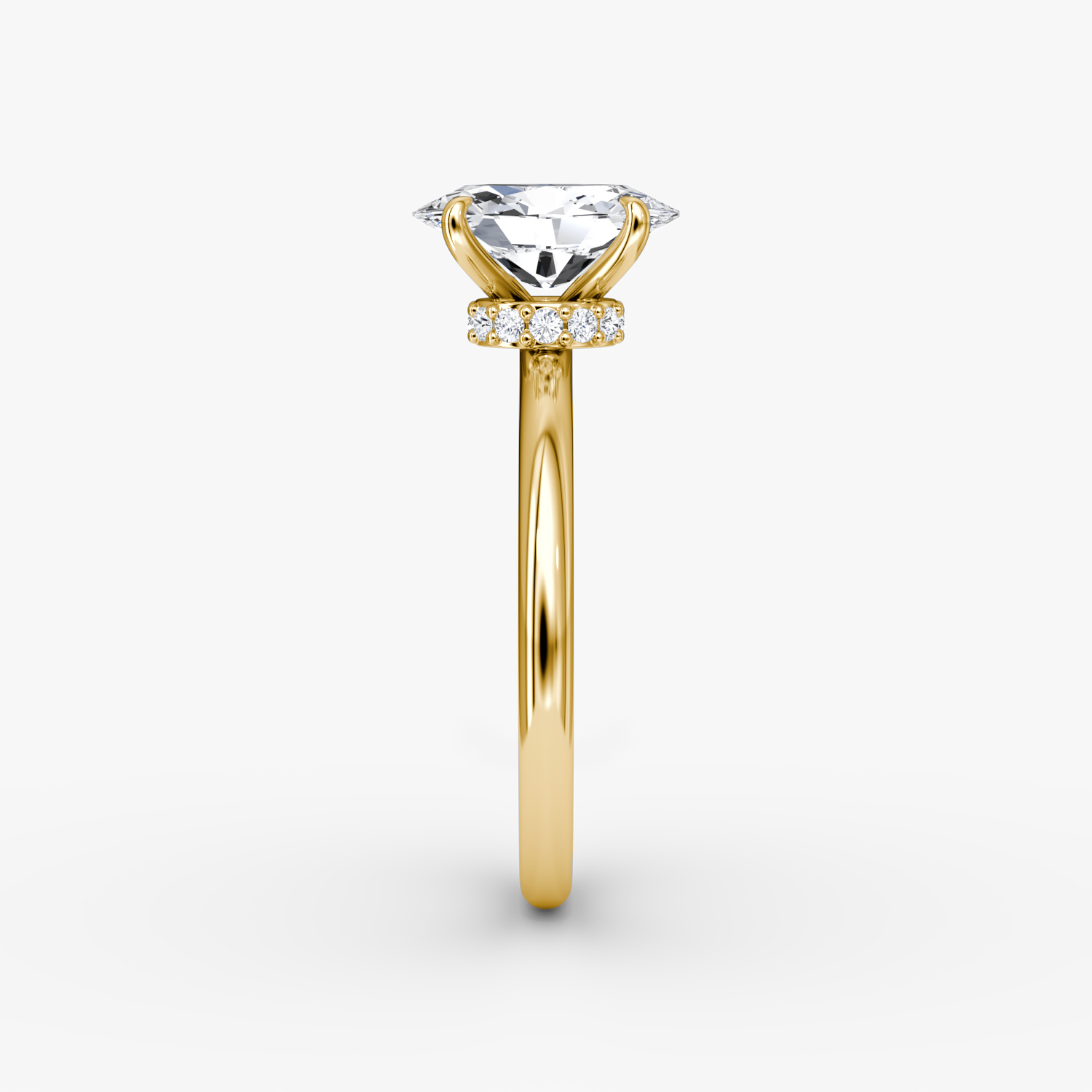 The Veiled Halo Engagement Ring | VRAI