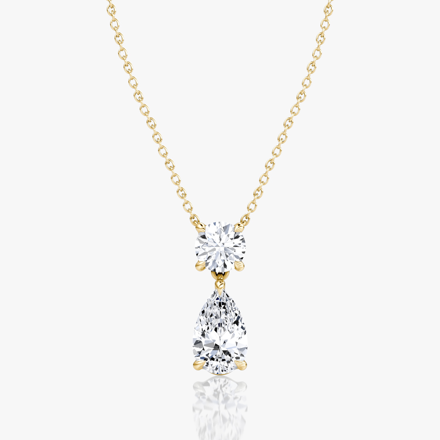 Signature Duo Drop Necklace | VRAI