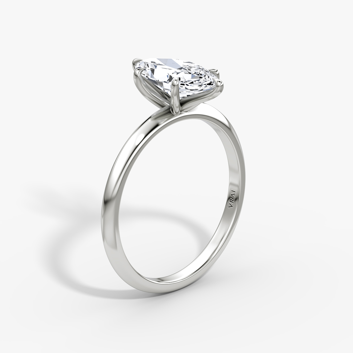 The Knife-Edge Engagement Ring | VRAI