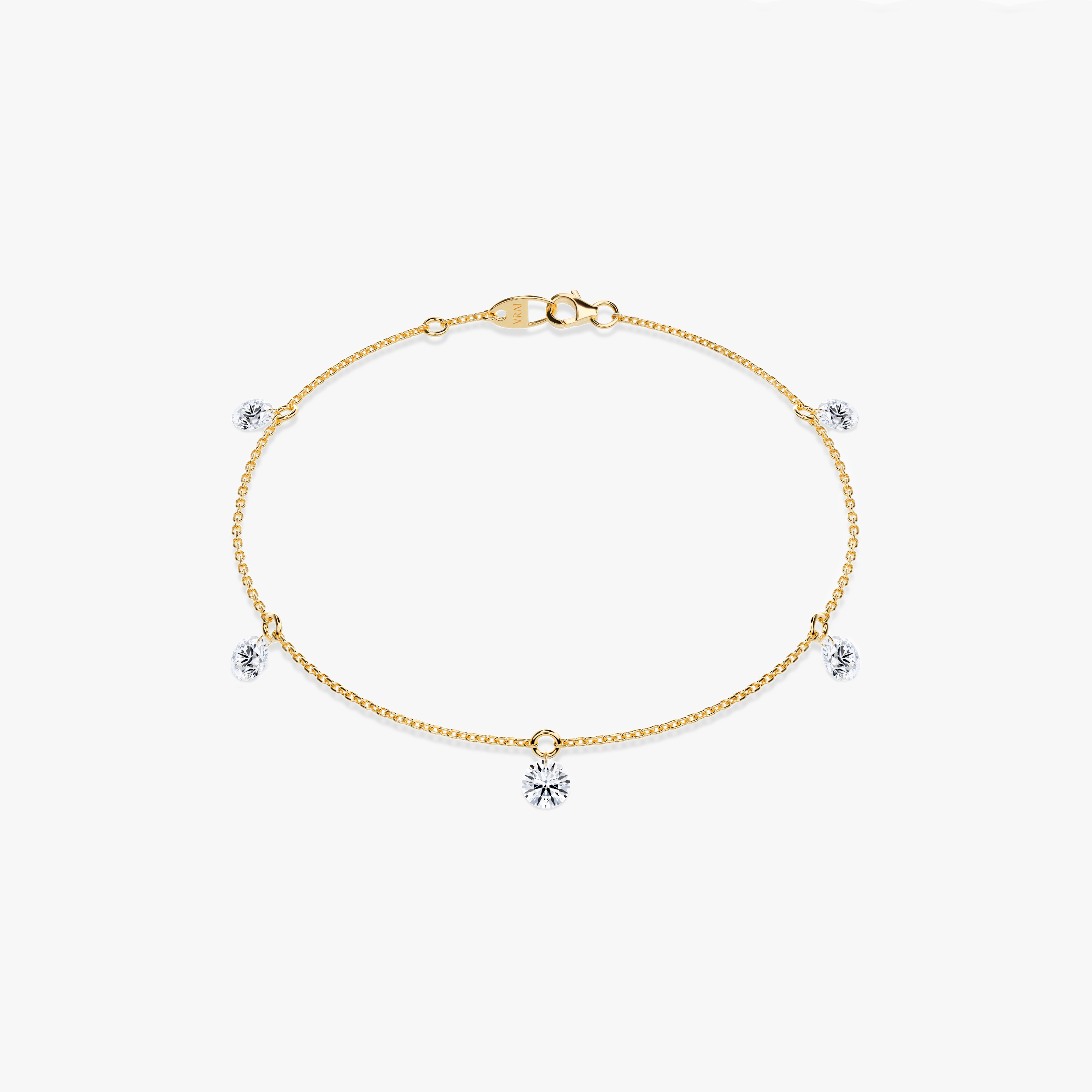 Floating Diamond Bracelet | VRAI Created Diamonds