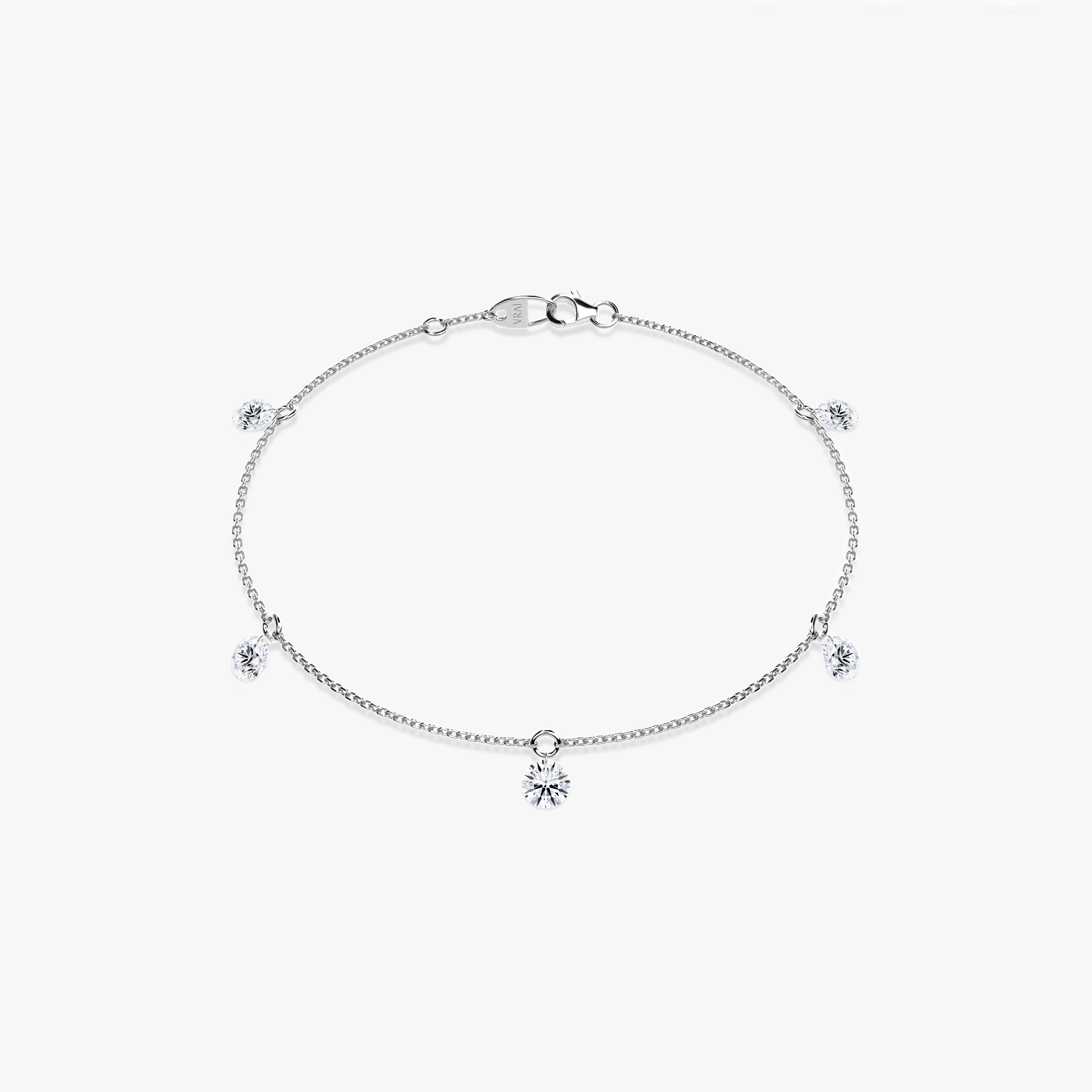 Floating Diamond Bracelet | VRAI Created Diamonds