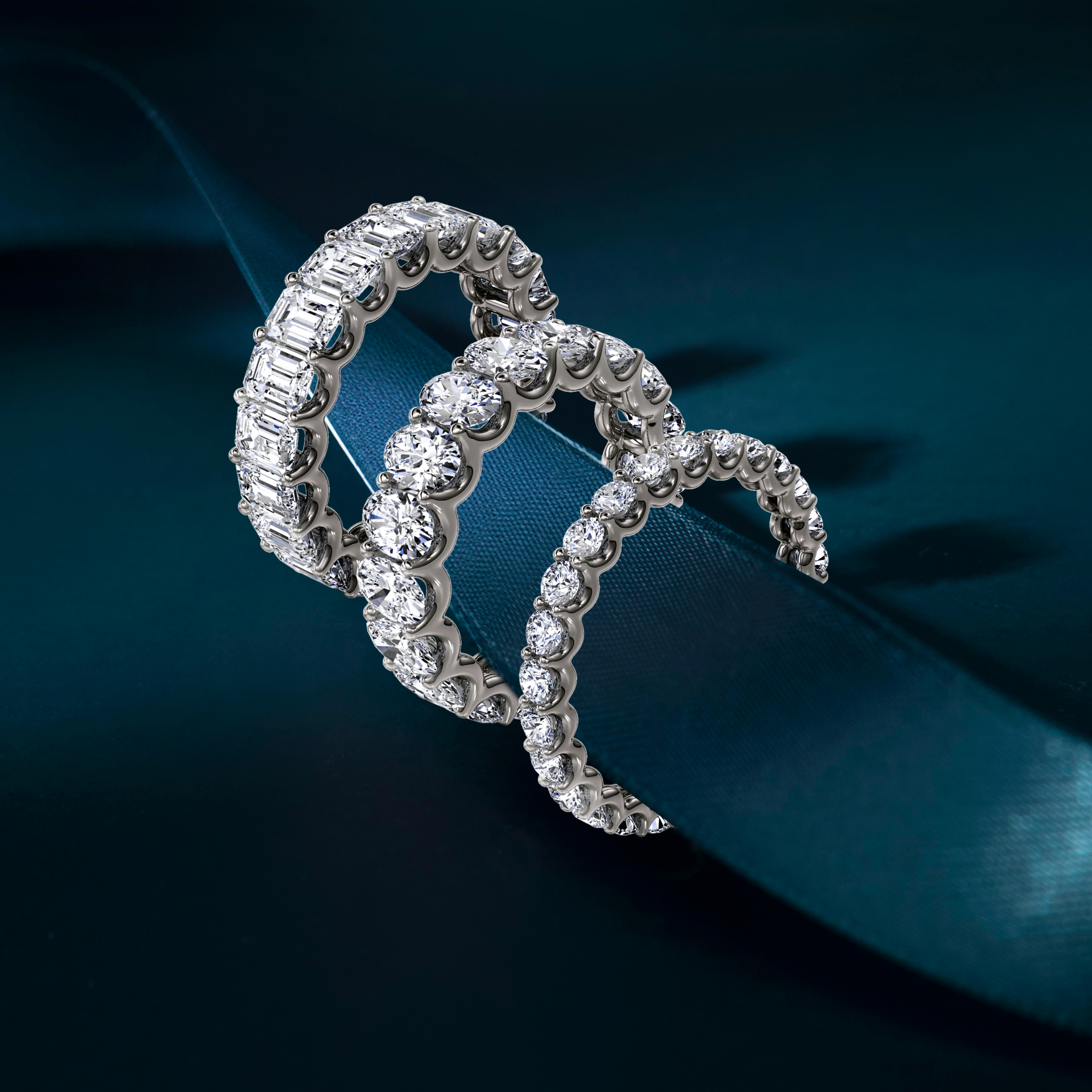 Bezel wedding bands in platinum | Timeless & Durable – VRAI