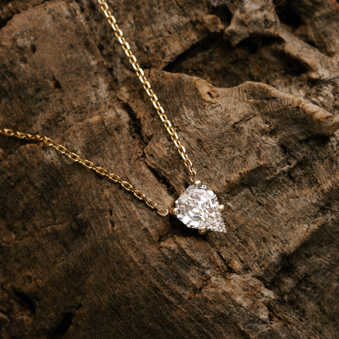 Shield cut stacking necklaces Cut Necklaces | Strong & Stylish Jewelry ...