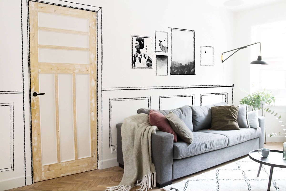 Inspiratie voor mijn lambrisering - Amber Loves Design