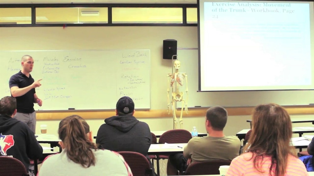 Course - Trunk Muscles, Additional Core Muscles, and Core Exercises