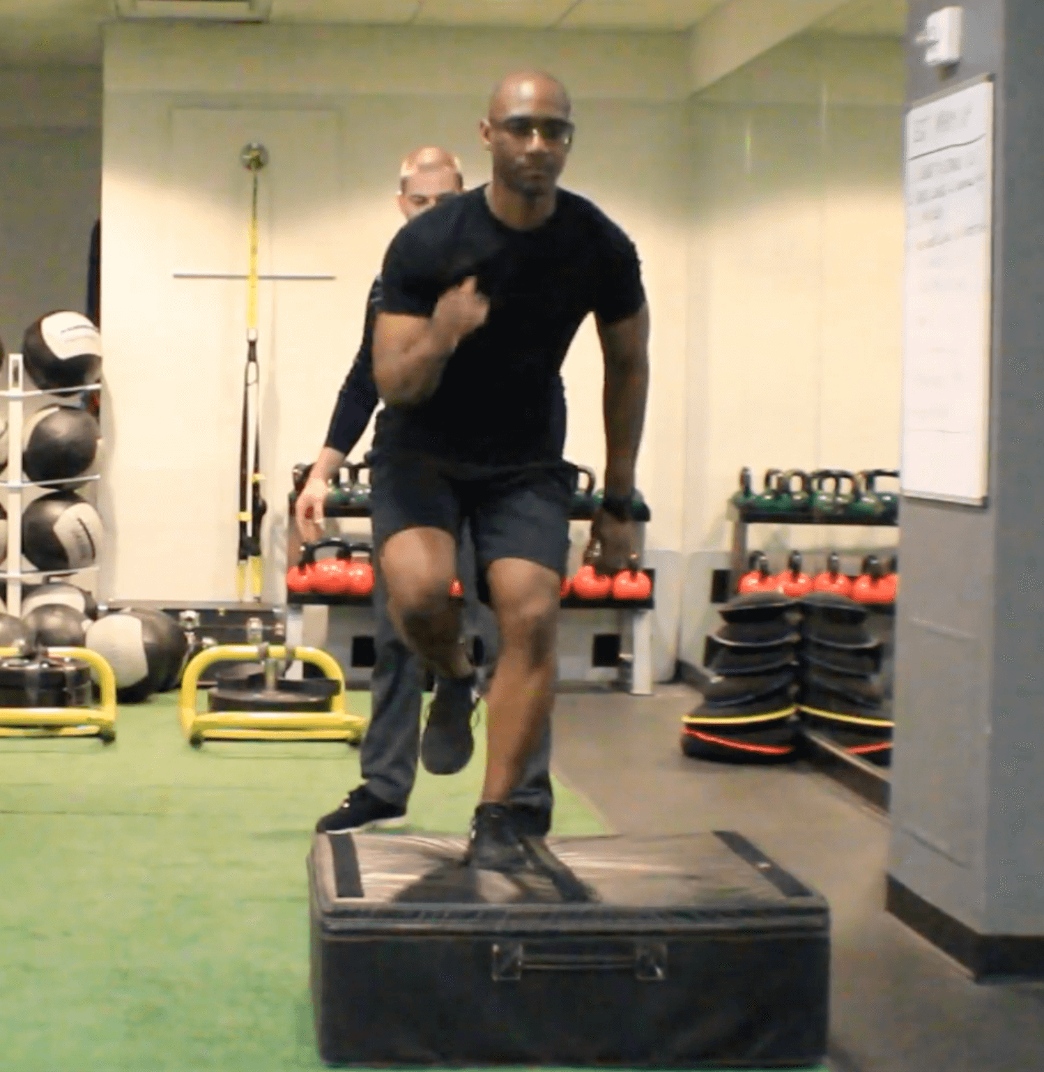 Single Leg Box Jumps