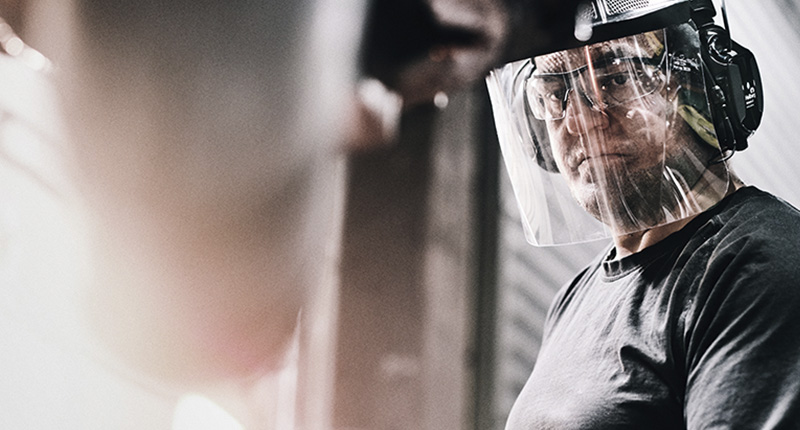 Selection Guide for Face Protection – Hellberg Safety Ireland