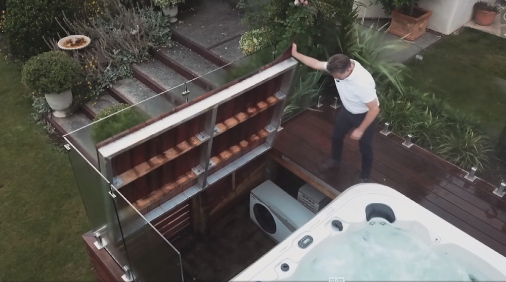 Inbuilt & inground spas | Equipment access