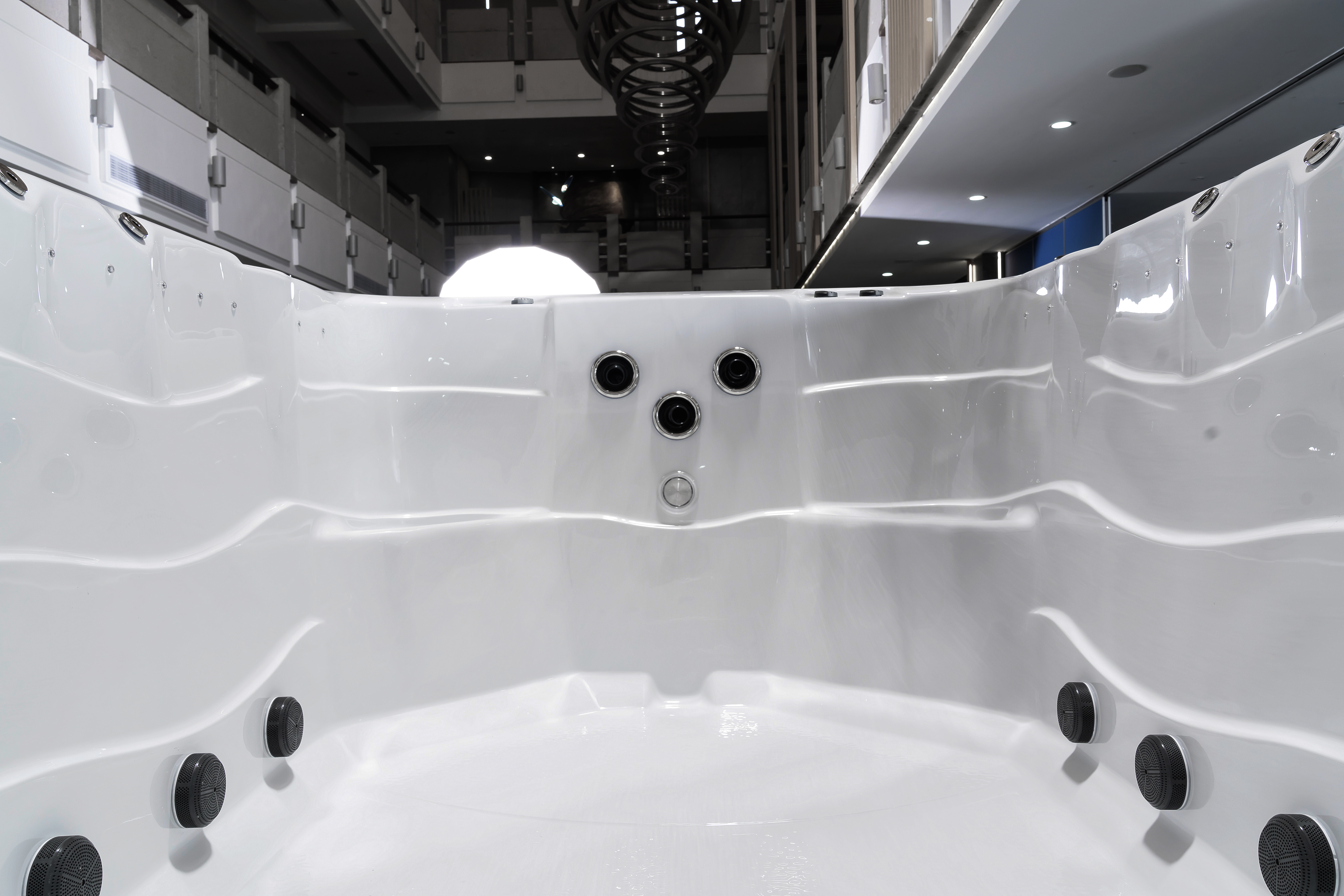 Swim Spa with 5 Seats | Compact Swim Spa | Fisher Train™