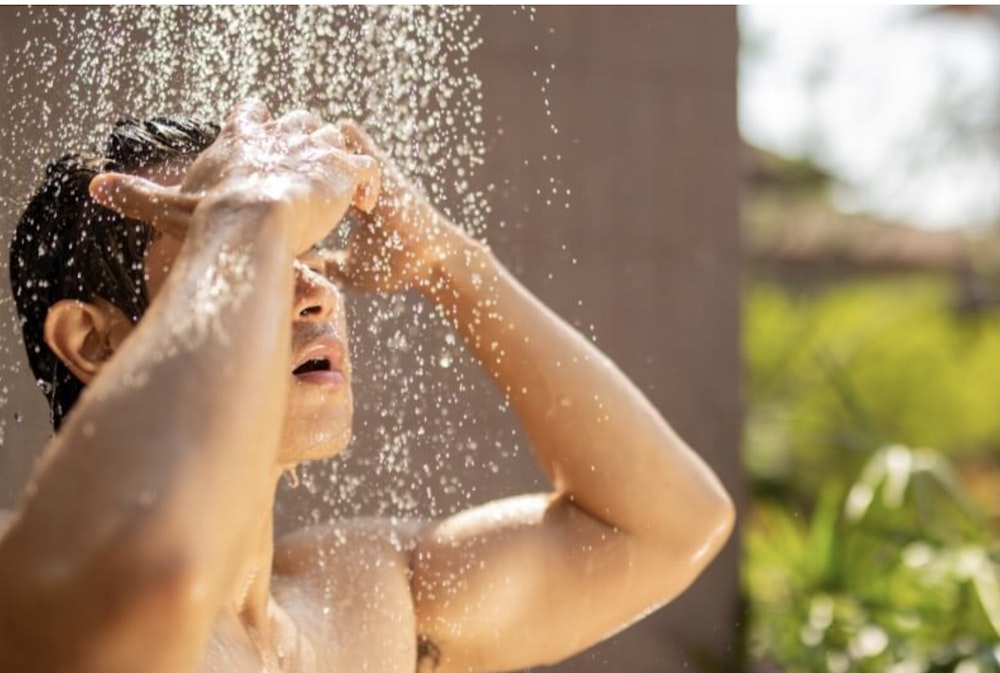 The benefits of an outdoor shower | Spa World NZ