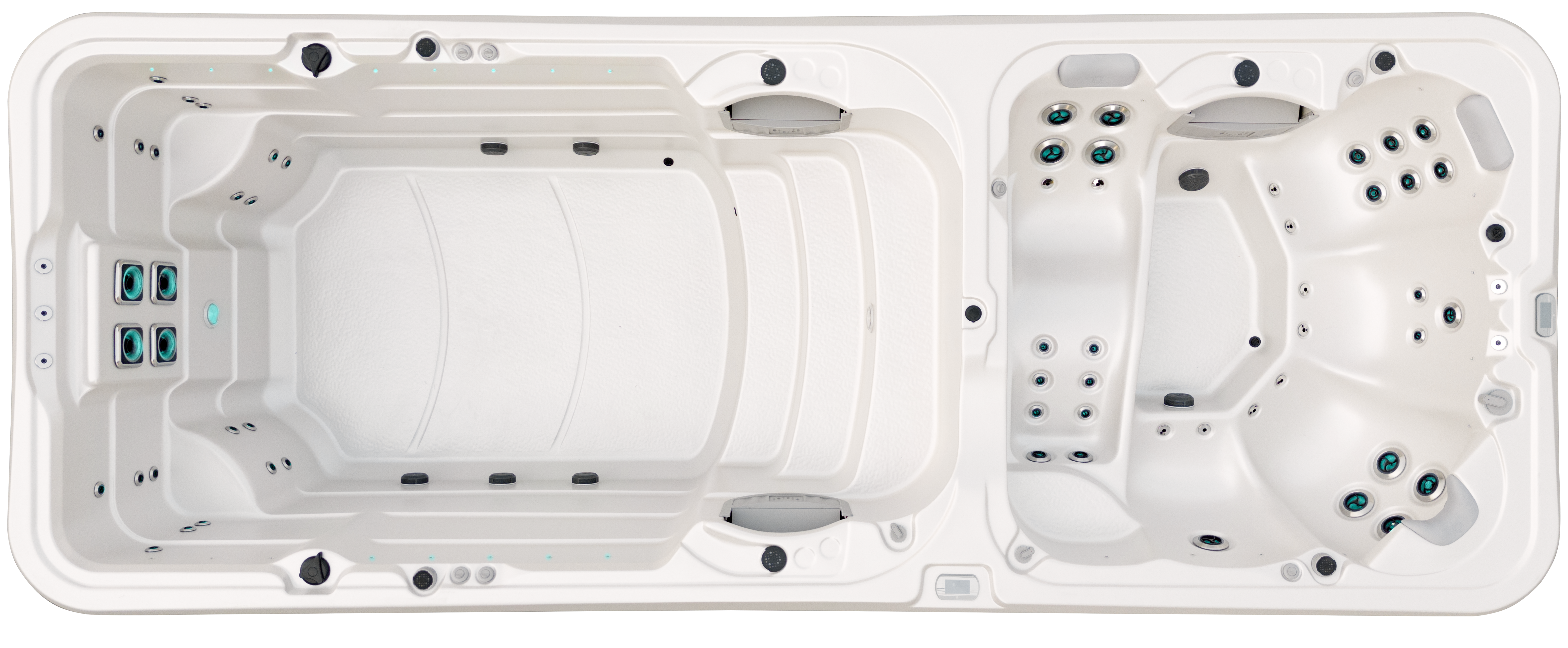 Hydrozone™ Swim Spa | Dual Zone Swim Spa