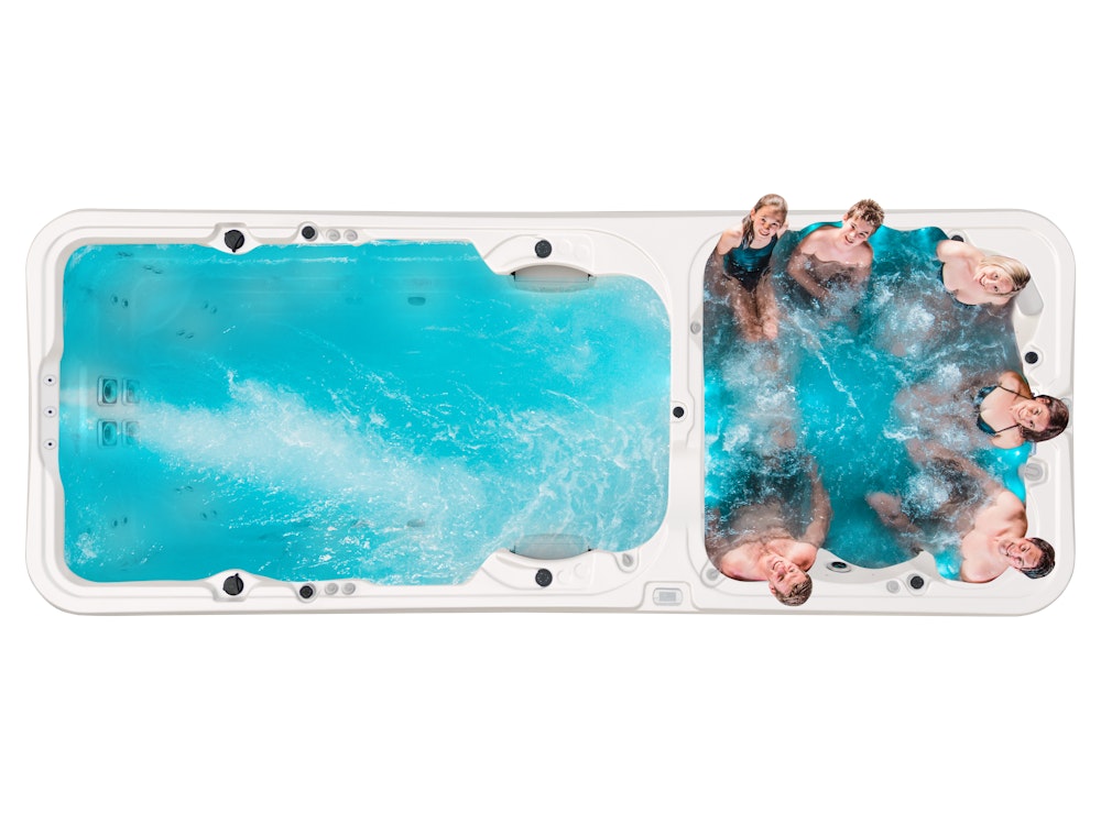 Hydrozone™ Swim Spa | Dual Zone Swim Spa
