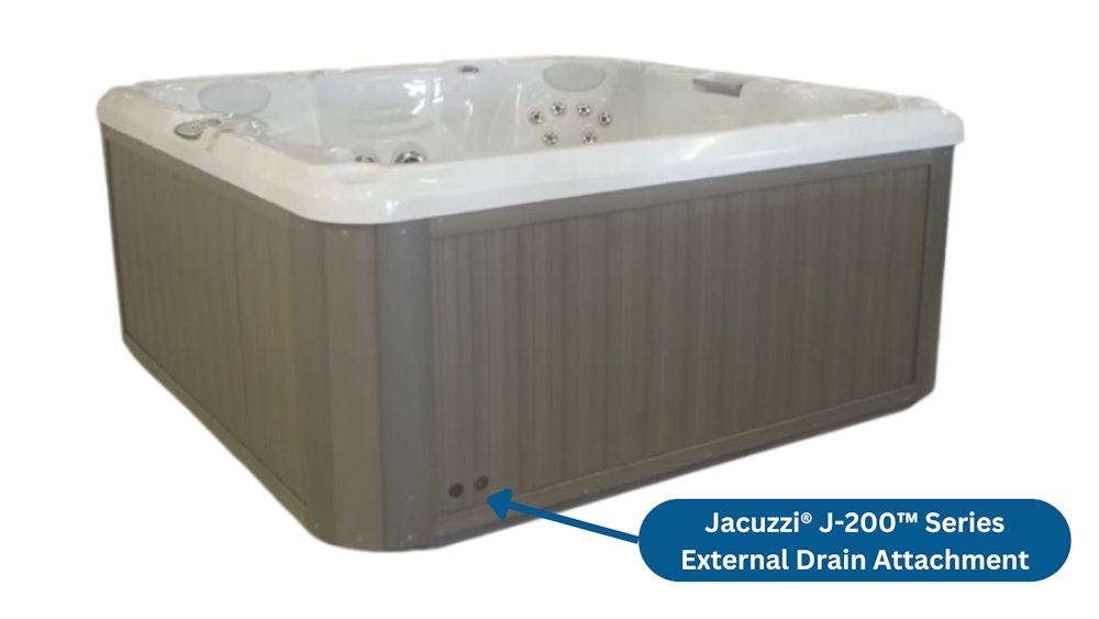 How to Install a Jacuzzi® J-200™ Series Drain Valve
