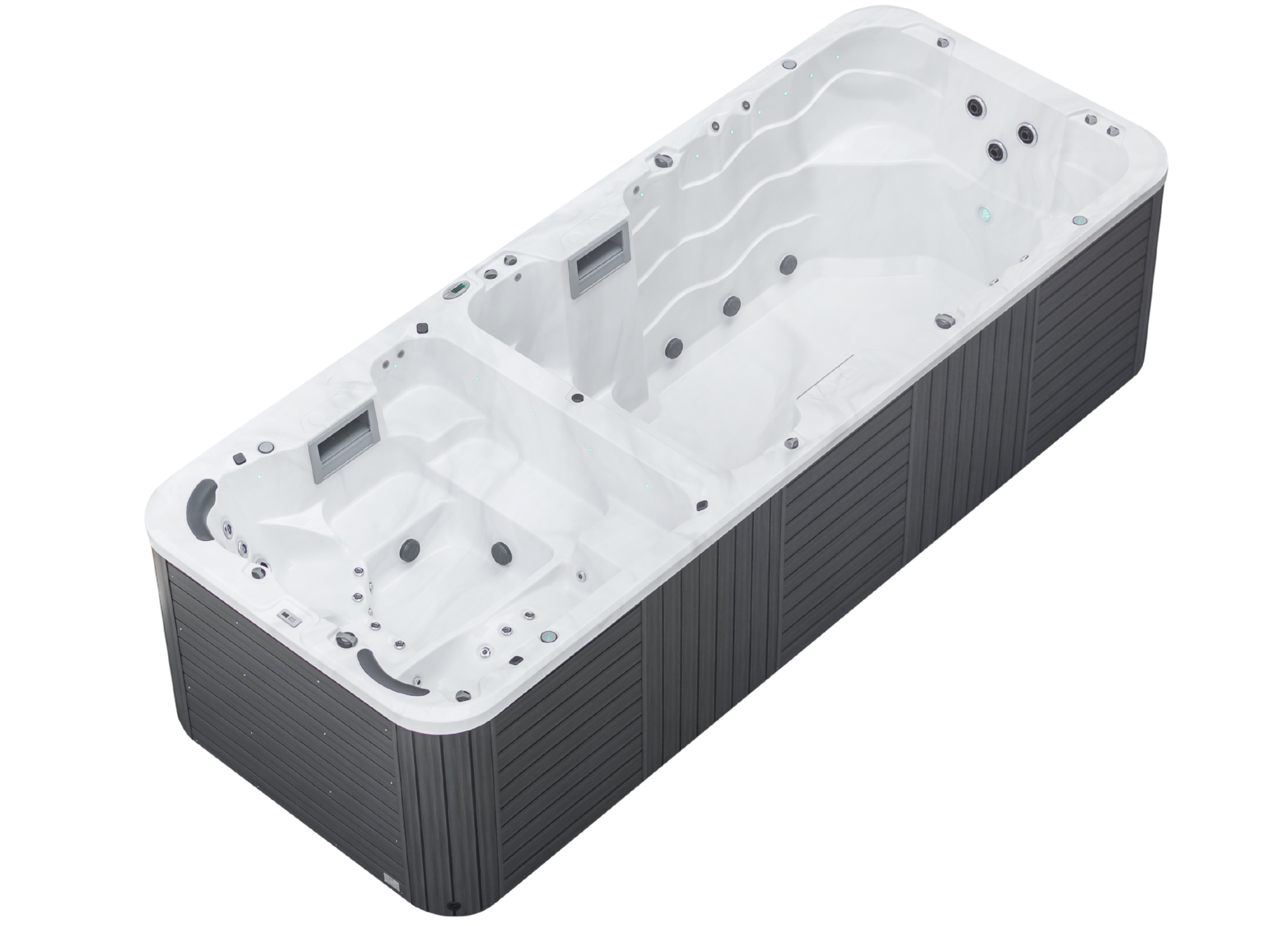 Swim Spa and Spa Pool in 1 | Seats 7 | Fisher Dual™