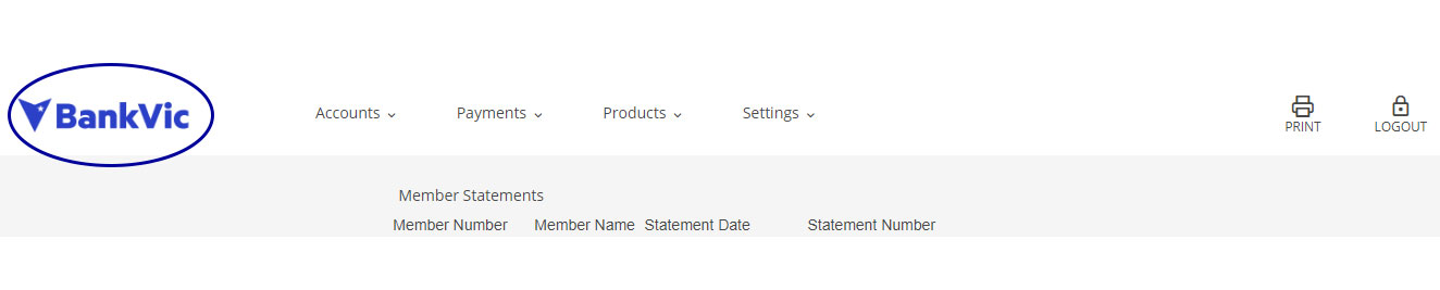 How to find an eStatement on Internet Banking? | BankVic