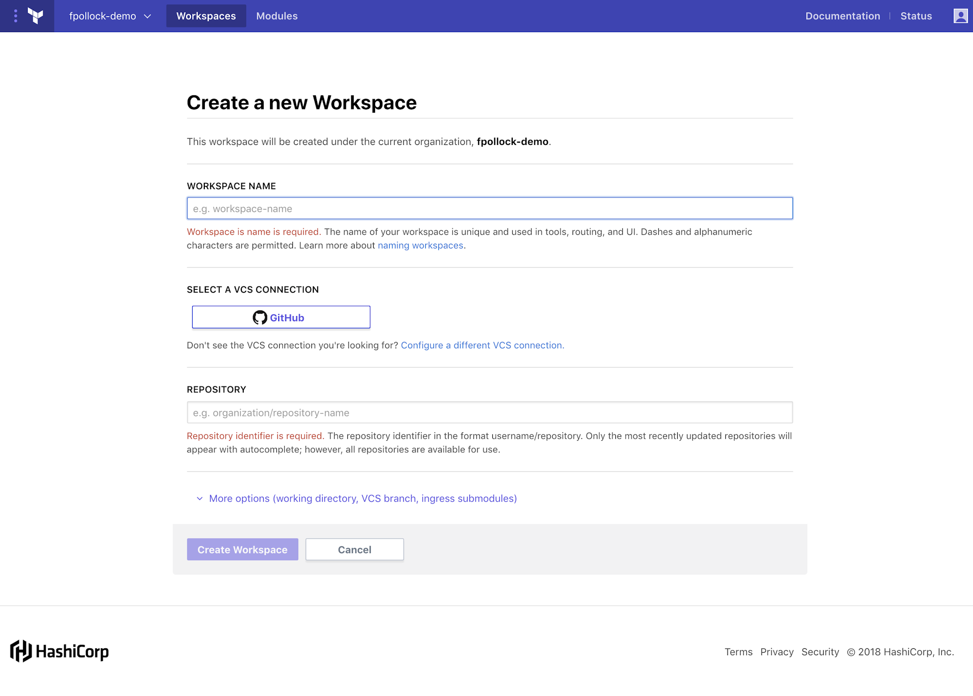 Providing Self-Service Infrastructure with Terraform Enterprise