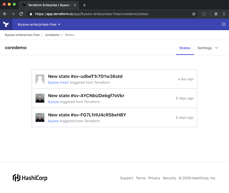 Using Terraform Cloud Remote State Management