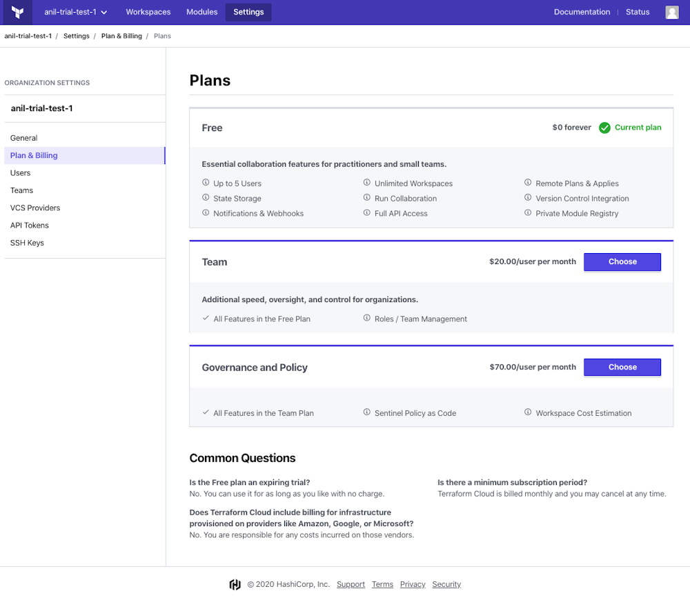 Announcing General Availability of HashiCorp Terraform Cloud Paid Offerings