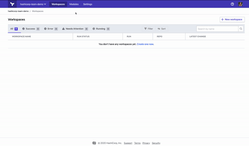 Creating Workspaces With The Hashicorp Terraform Operator For Kubernetes