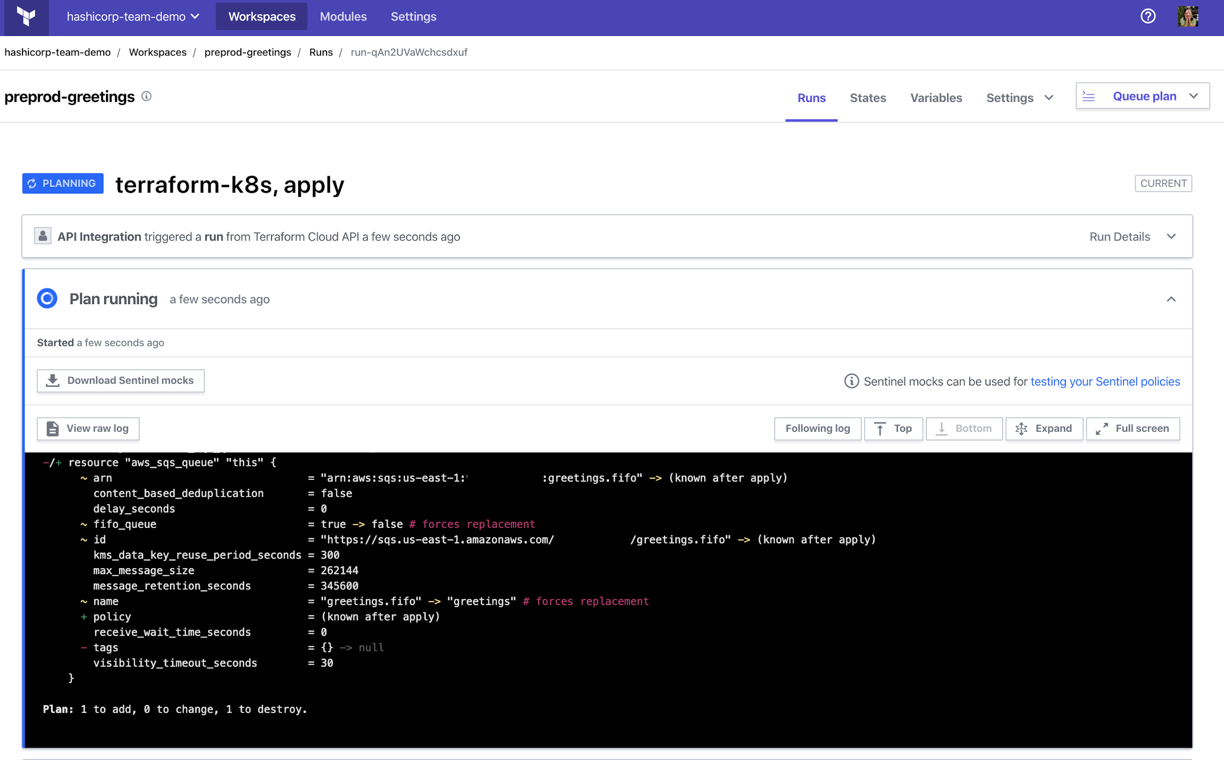 Creating Workspaces with the HashiCorp Terraform Operator for Kubernetes
