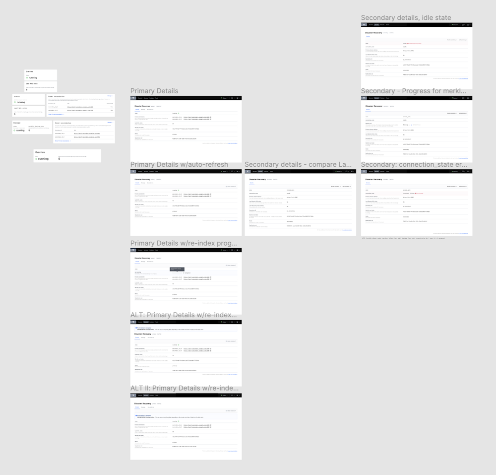 HashiCorp Vault Replication UI Redesign