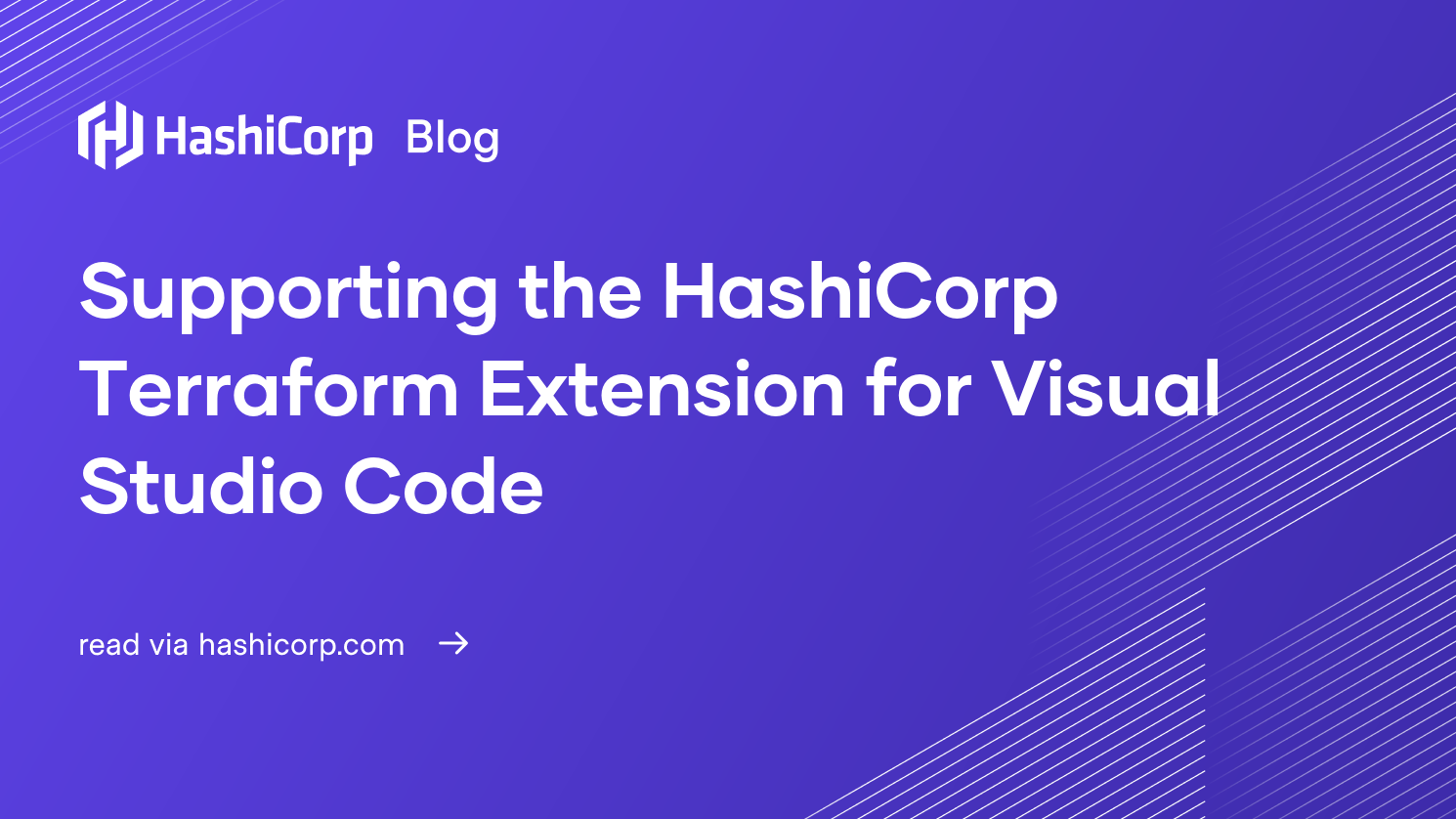 [B! terraform] Supporting the HashiCorp Extension for Visual Studio Code