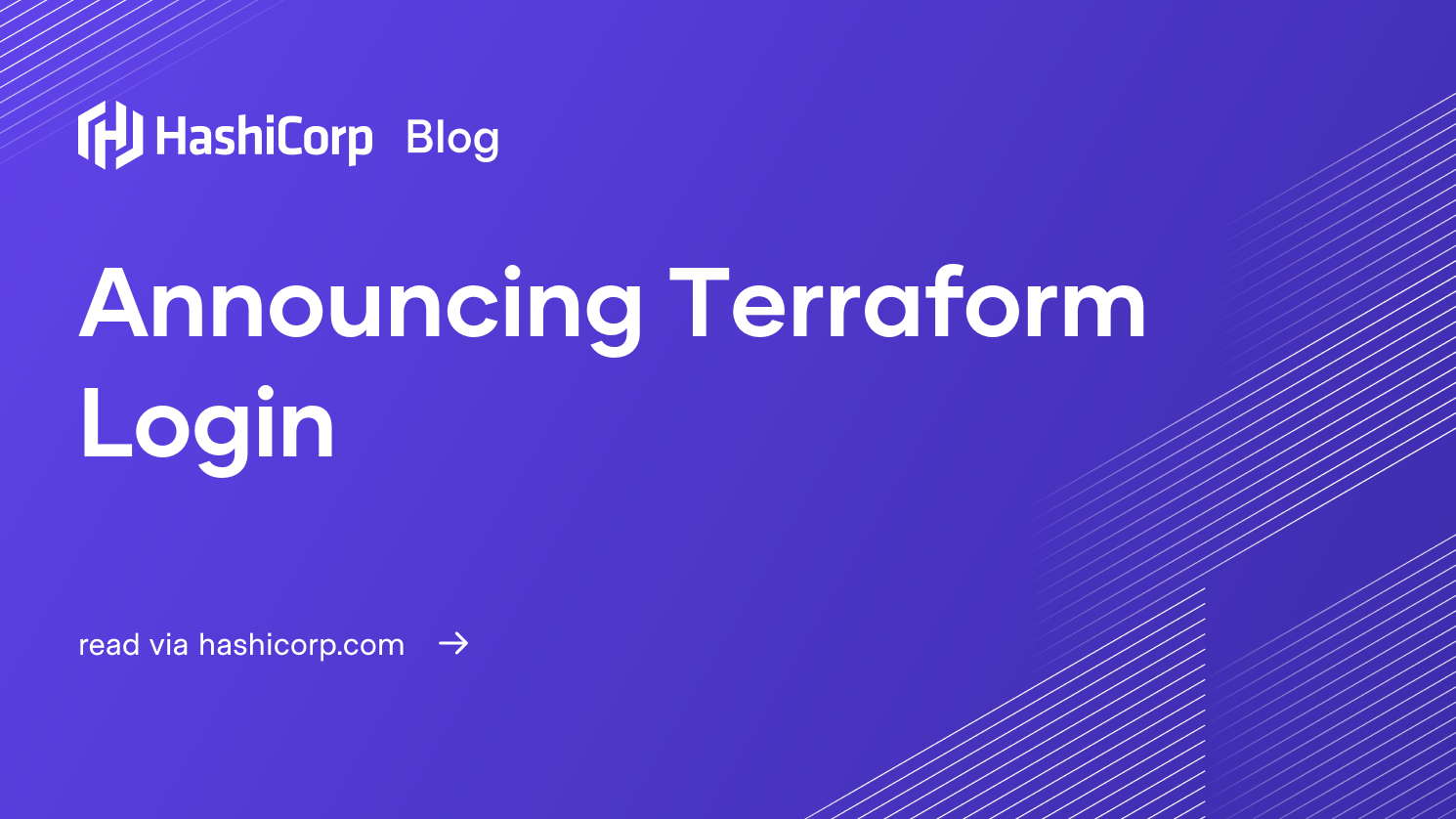 Announcing Terraform Login