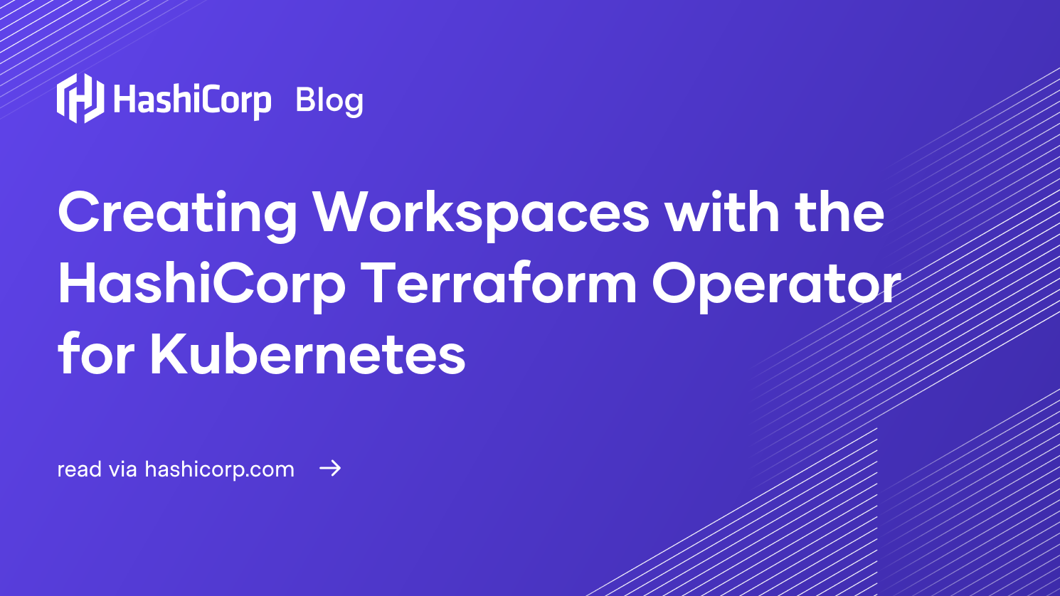 Creating Workspaces With The Hashicorp Terraform Operator For Kubernetes