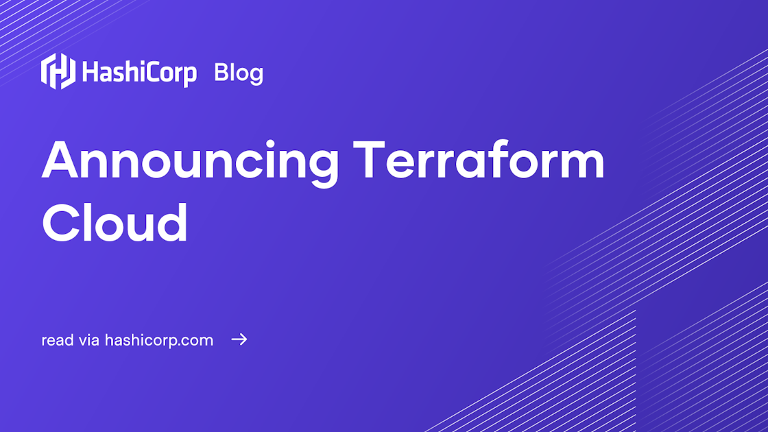 Announcing Terraform Cloud