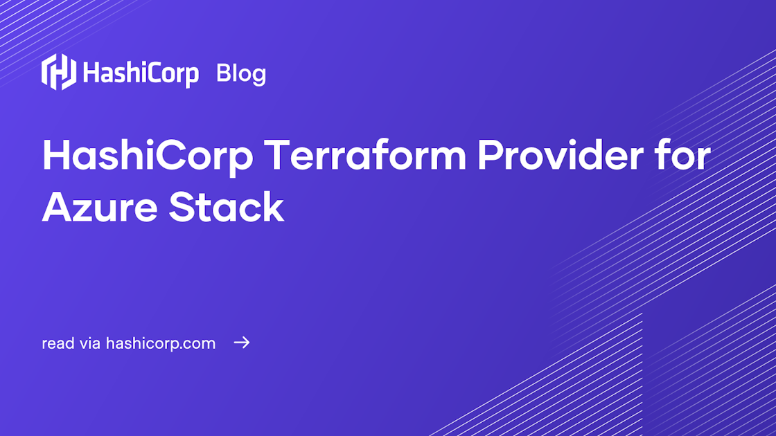 HashiCorp Terraform Provider for Azure Stack
